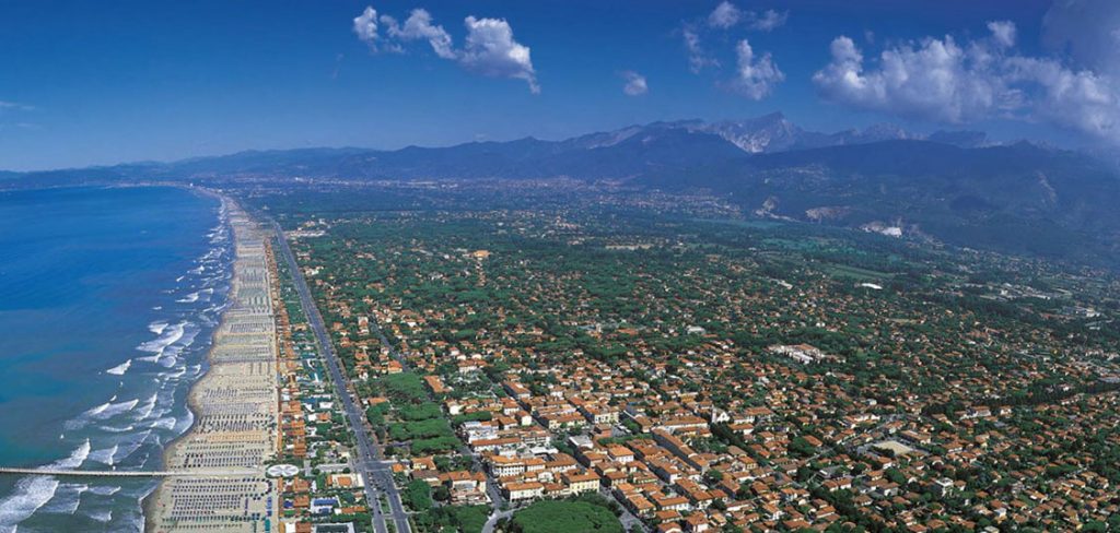 vista-aerea-versilia | USD Real Forte dei Marmi Querceta